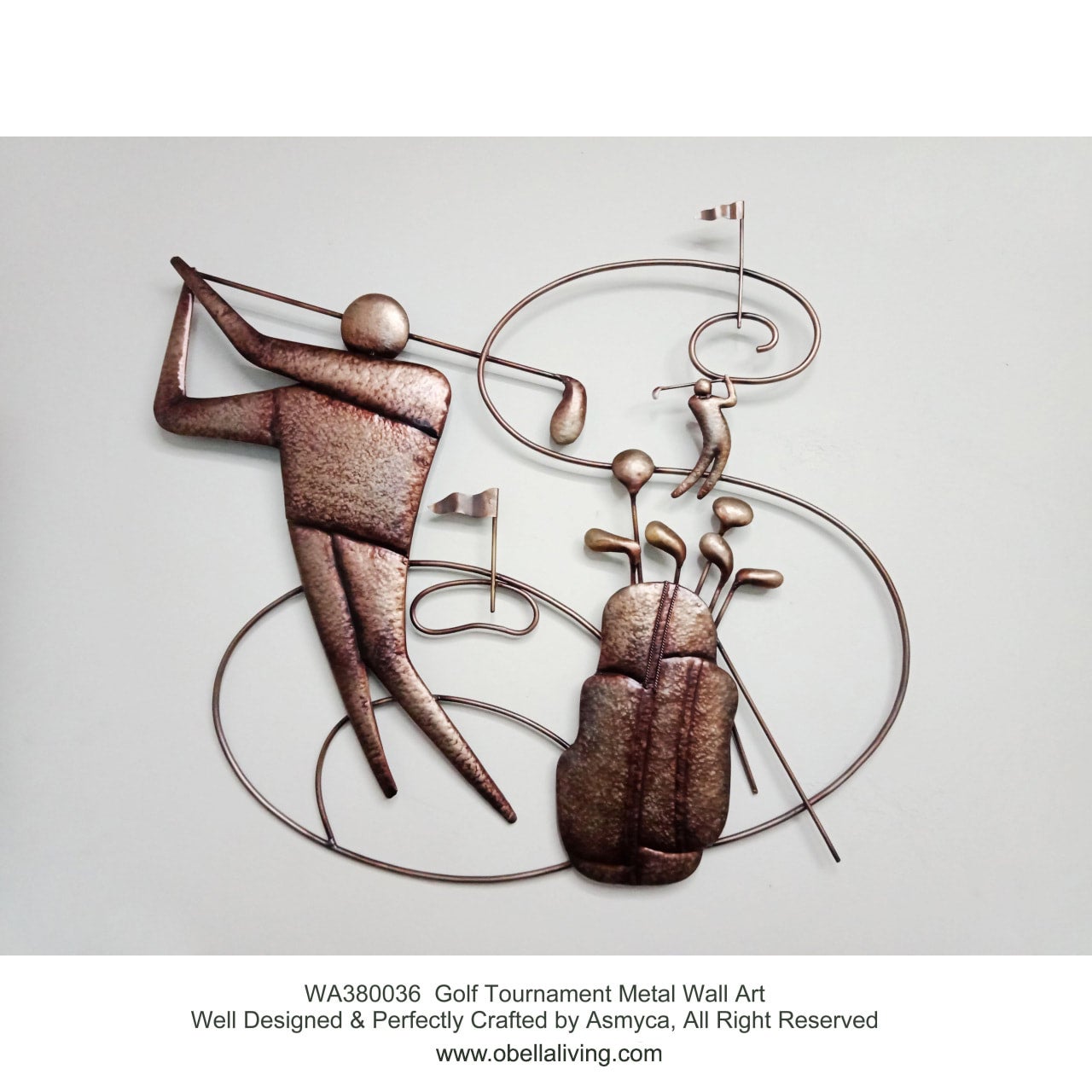 Golf wall decor, Golf metal wall arts, Golf wall arts, metal golf wall ...