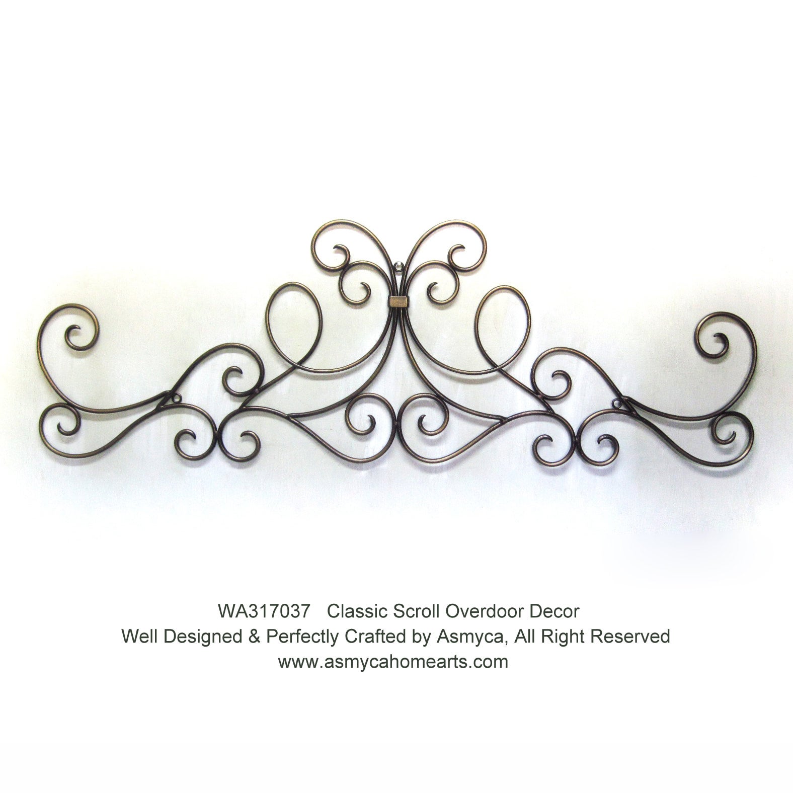 Scroll over door decor, Scroll metal wall arts, Scroll wall arts ...